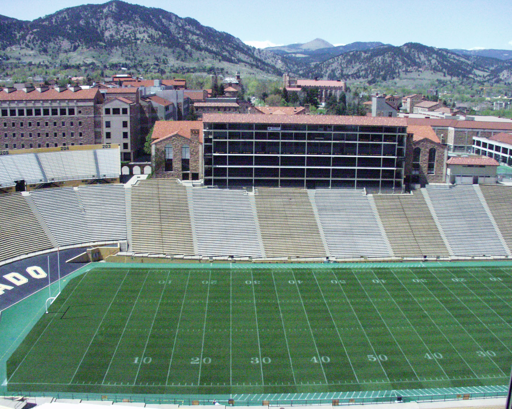 Interactive Folsom Field Map With Seat Views - Colorado